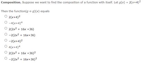 Solved Composition Suppose We Want To Find The Composition Chegg
