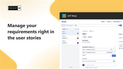 Uat Ninja User Acceptance Test Management For Jira Atlassian