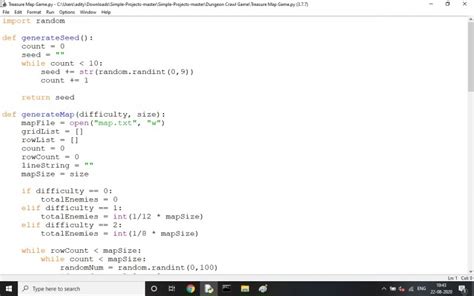 Treasure Map Game Project In Python With Source Code And Report [ Download ] Kashipara