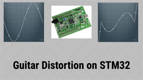 [ 16] Guitar Distortion Effect Audio Dsp On Stm32 24 Bit 48 Khz Youtube