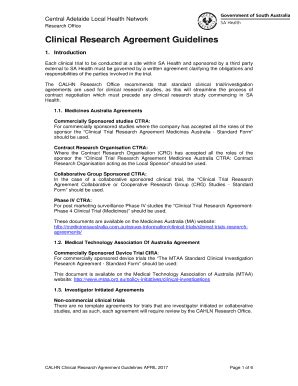 Fillable Online Clinical Trial Document Submission And Reporting Guideline Fax Email Print