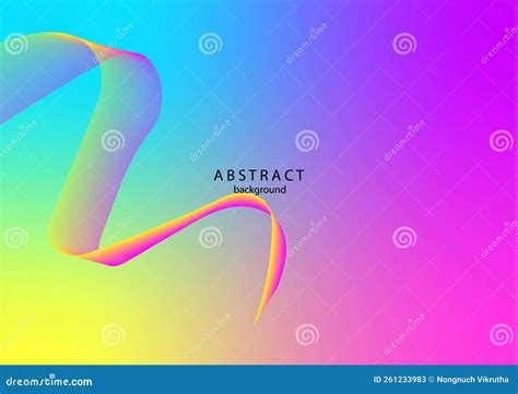 Abstract Wavy Colorful And Gradient Background Stock Illustration Illustration Of Logo
