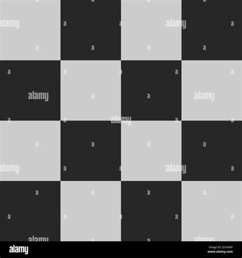 Gray And Black Seamless Checkered Grid Pattern Square Block Tile Rectangle And Quadrant