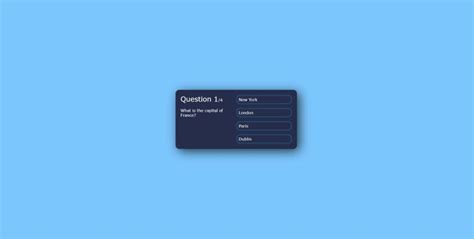 Seyhmus Sevim On Linkedin React Quiz App React Hookscomponents