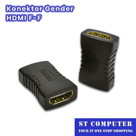 Jual Konektor Gender HDMI Female Female Shopee Indonesia