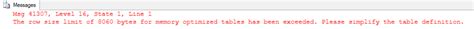 How To Create A Clustered Columnstore Index On A Memory Optimized Table