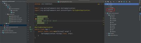 一文带你实现springboot多配置文件实现环境动态切换（prod、dev、test） springboot dev prod csdn博客