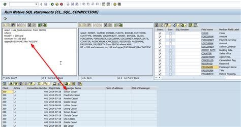 solved can we apply an uppercase function on the db field sap community