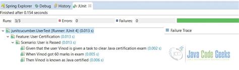 JUnit Cucumber Example Java Code Geeks