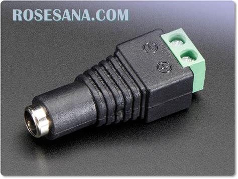 2R Hardware Electronics Female DC Power Adapter