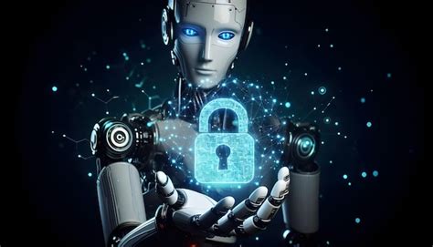 Premium Photo Artificial Intelligence Cybersecurity Businessman And