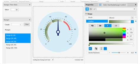 Radial Gauge Component Xamarin Ultimate Ui