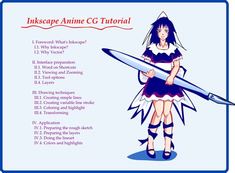 Inkscape Tutorial Index By White Heron On DeviantArt