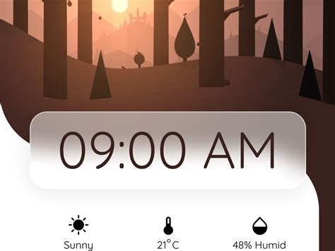 clock app ui design by dheeraj kumar on dribbble