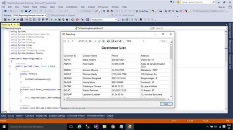 C Tutorial How To Create RDLC Report Using Microsoft Report Viewer