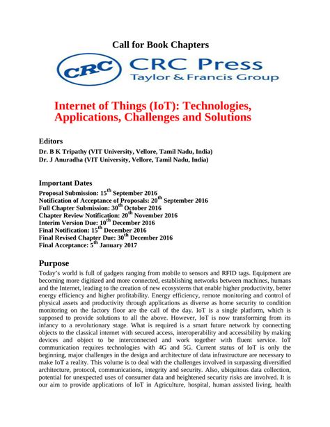 Pdf Internet Of Things Iot Technologies Applications Challenges