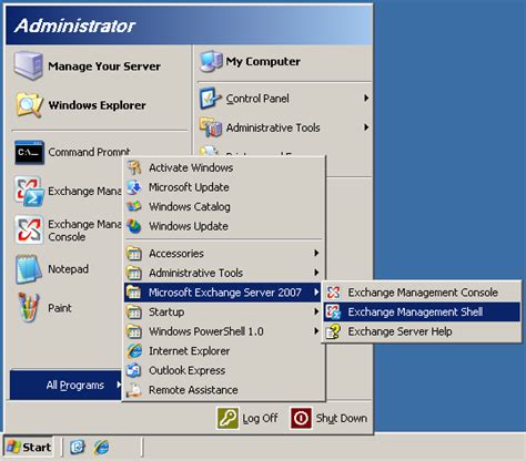 Create A CSR For Exchange 2007