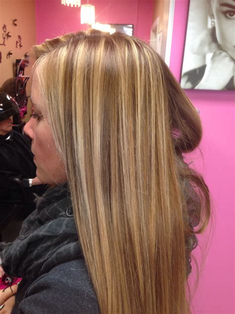 Мелкое мелирование на русые волосы 73 фото