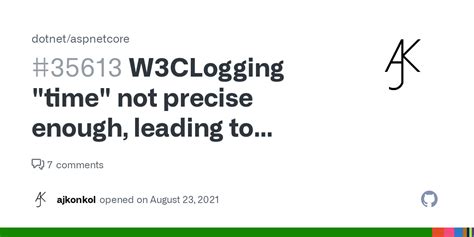 W3clogging Time Not Precise Enough Leading To Time Taken Being Significantly Wrong · Issue