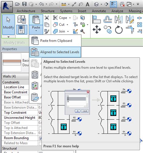 Solved Copy Group Of Walls To Other Level Autodesk Community