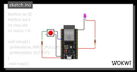 ไฟกดติดรั่ว Wokwi Esp32 Stm32 Arduino Simulator