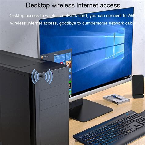 Jinghua 600m Dual Band Wireless Network Card Computer External 2 4g 5g Usb Wifi Receiver