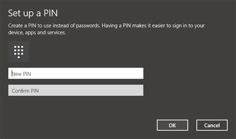 Remove Disable PIN Windows 10 Super User