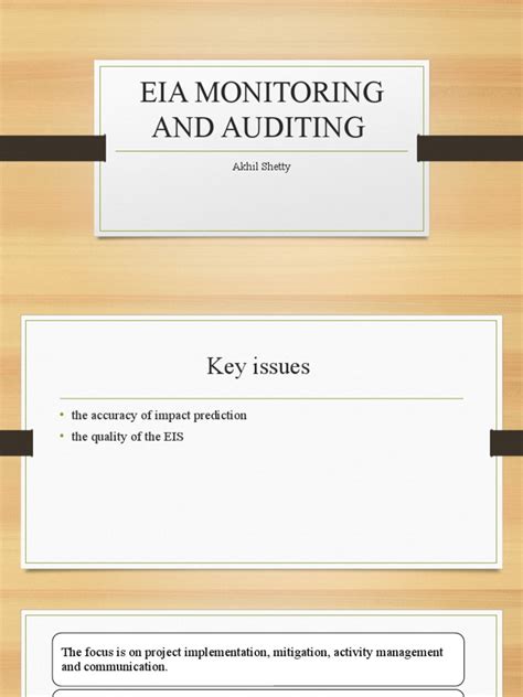 Monitoring Auditing Eia Download Free Pdf Audit Environmental Impact Assessment