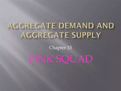 PPT Aggregate Demand And Aggregate Supply PowerPoint Presentation Free Download ID 5122711