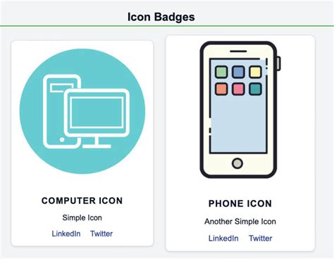 Customizable Badge Ui Kit Minimalist Html Css Badge Maker Responsive