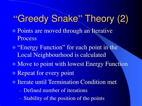 PPT The Greedy Snake Algorithm PowerPoint Presentation Free Download ID