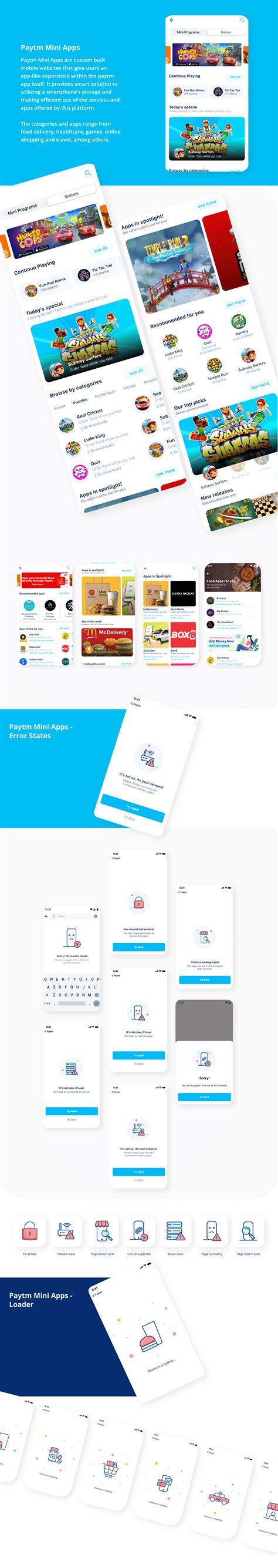 Paytm Mini Apps Ux On Behance