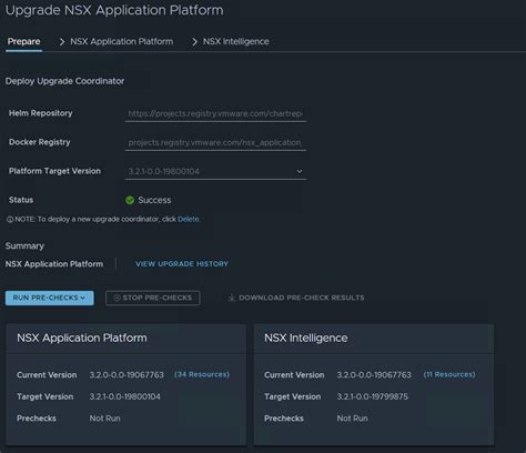 Upgrading Nsx Application Platform Napp And Nsx Features Yo Go Virtual