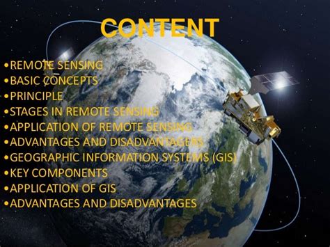 Remote Sensing And Gis Ppt