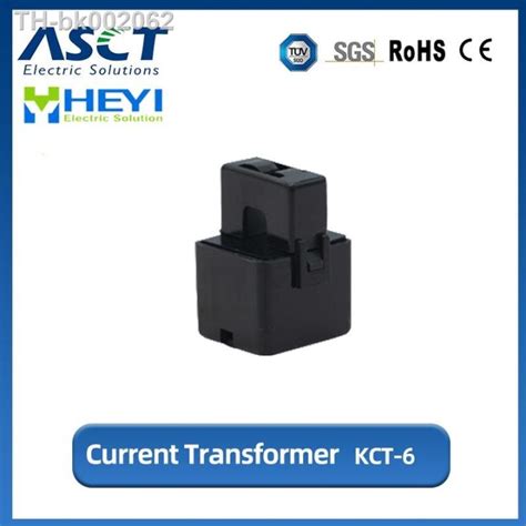 ∋ Kct 6 Split Core Current Transformer Ac Current Sensor Mini Current