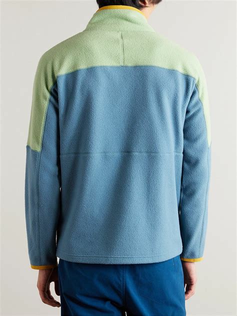 Cotopaxi Abrazo Shell Trimmed Recycled Fleece Half Zip Sweatshirt