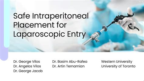 Safe Intraperitoneal Placement for Laparoscopic Entry - YouTube