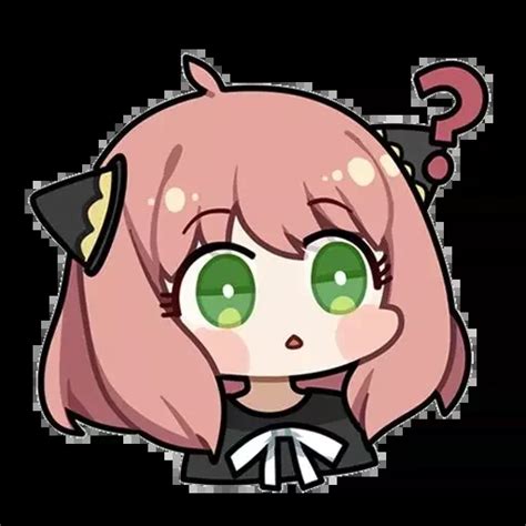 Telegram Sticker From Anya Chibi Pack