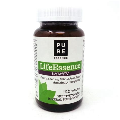 Pure Essence Labs Life Essence Women - 120 Tablets - Walmart.com ...