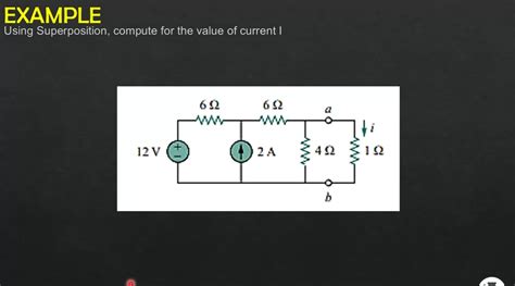 Exampleusing Superposition Compute For The Value Of Current I Filo