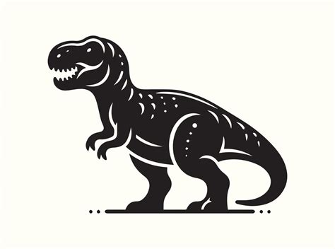 Bold Black Dinosaur Silhouette Wall Art For Stylish And Trendy Living