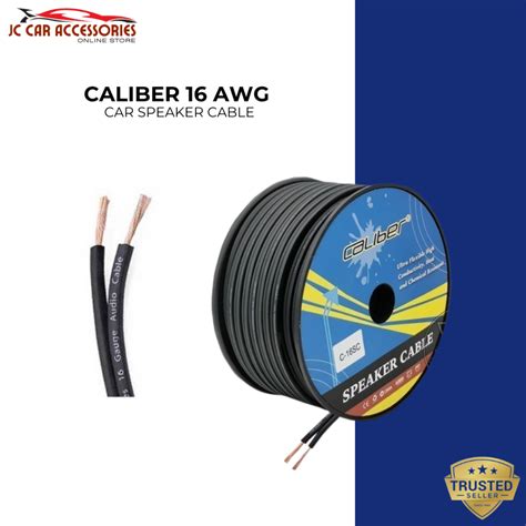 Caliber C 16sc Car Speaker Cable 16 Gauge Awg Sony Edifier Speker