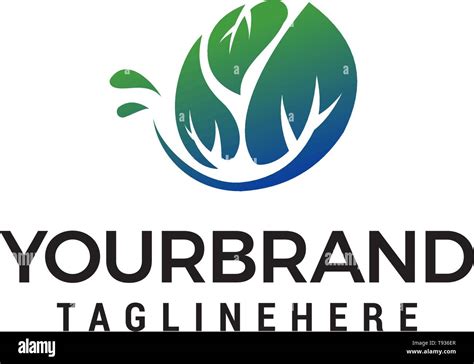 Tree Concept Logo Design Concept Template Vector Stock Vector Image Art Alamy