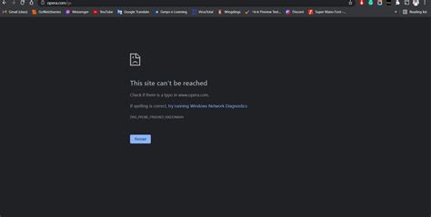 opera gx website not loading r operagx