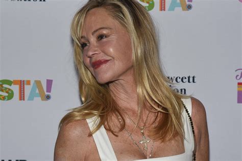 Sixty Three Years Young And Beautiful Melanie Griffith Poses In Lingerie