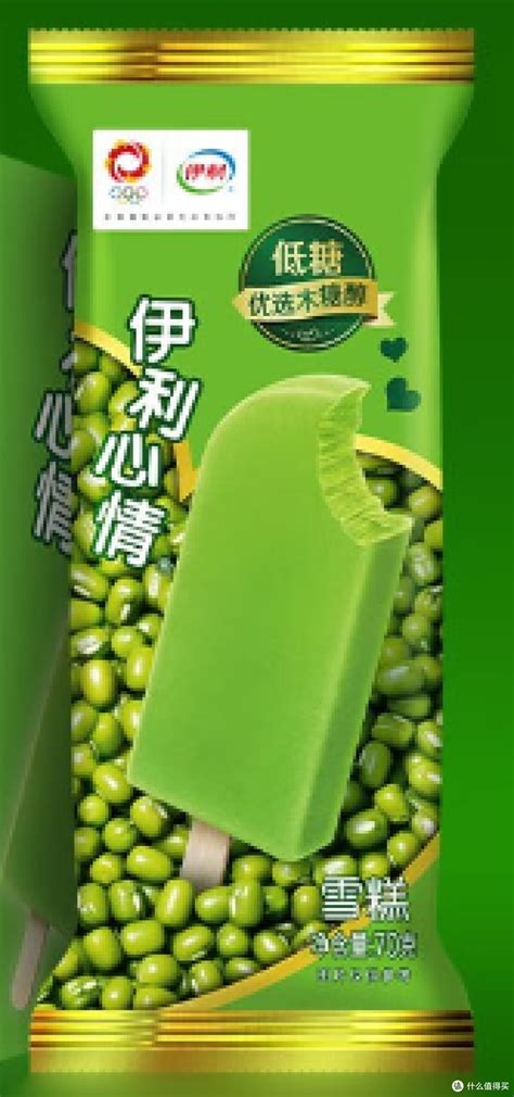 经典口味，绿色心情 伊利心情绿豆味雪糕 冰淇淋 雪糕 什么值得买
