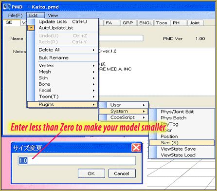 Re Size PMD Models And Keep The Bones And Physics