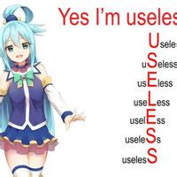 Crying Aqua Screaming Aqua Pouting Aqua Know Your Meme