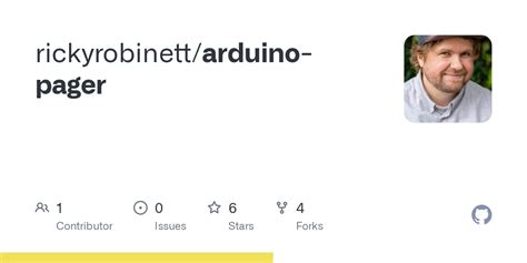 GitHub Rickyrobinett Arduino Pager