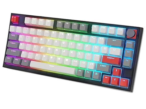 Skyloong Gk75 Compact Programmable Gaming Keyboard Tkl 75 Layout Rgb